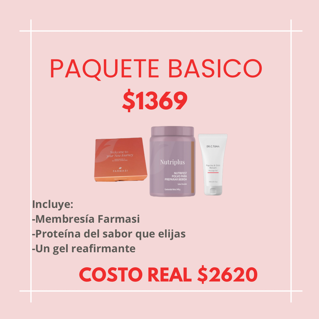 PAQUETE BASICO TRANSFORMATE – Fitelamx