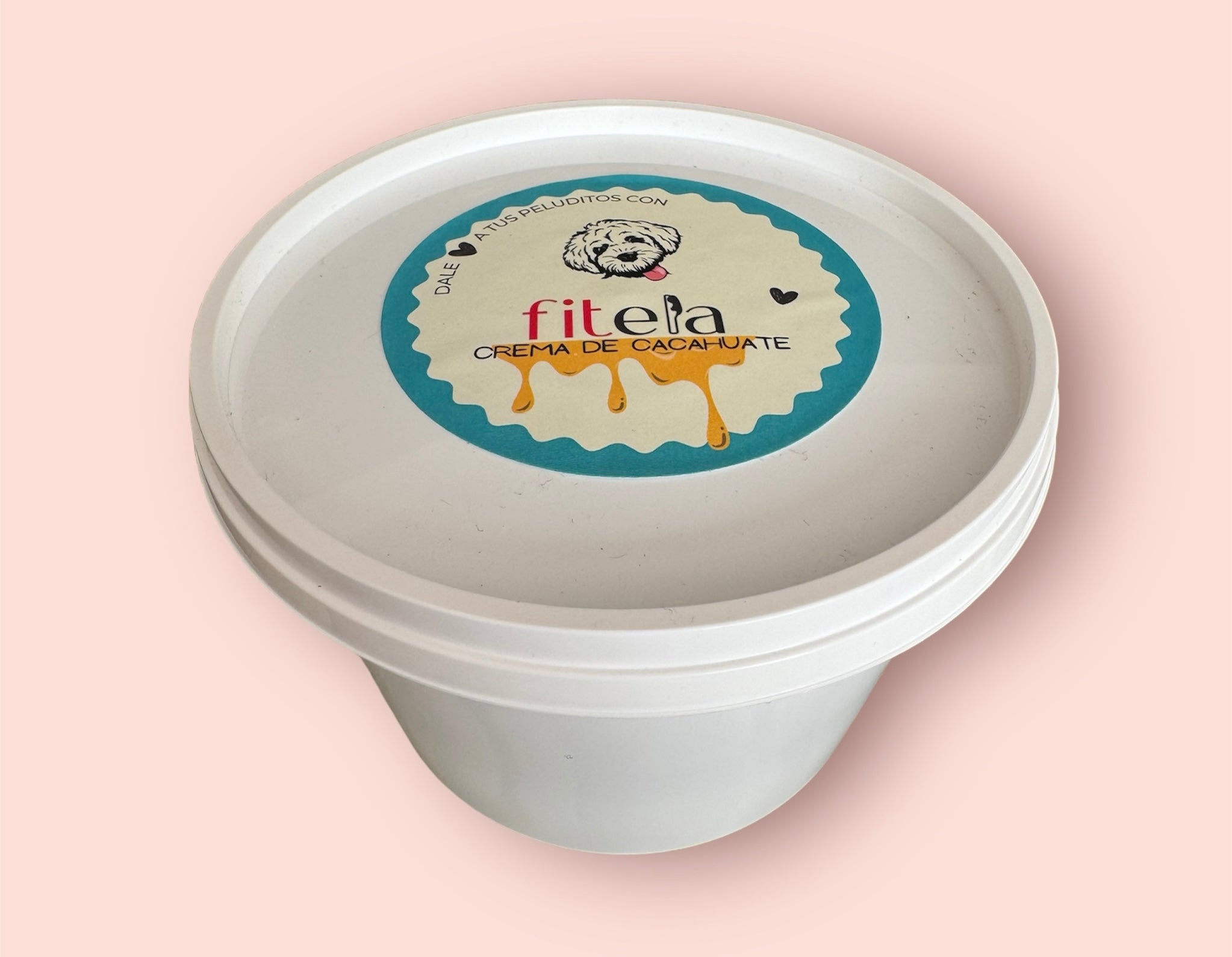 Crema de cacahuate para mascota – Fitelamx
